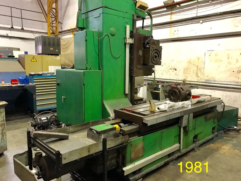 Horizontal boring machine HBM-1981 (20171026) – Absolute Machine Pte Ltd